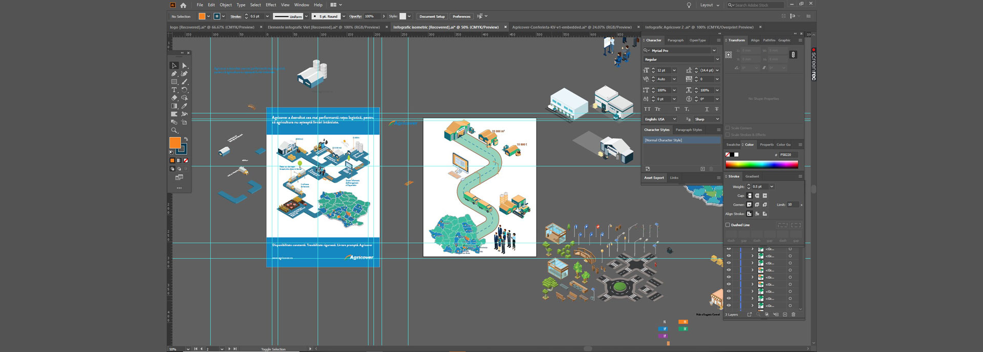 All the roads lead to infographics - 3D Art Agency: Your One-Stop Shop ...