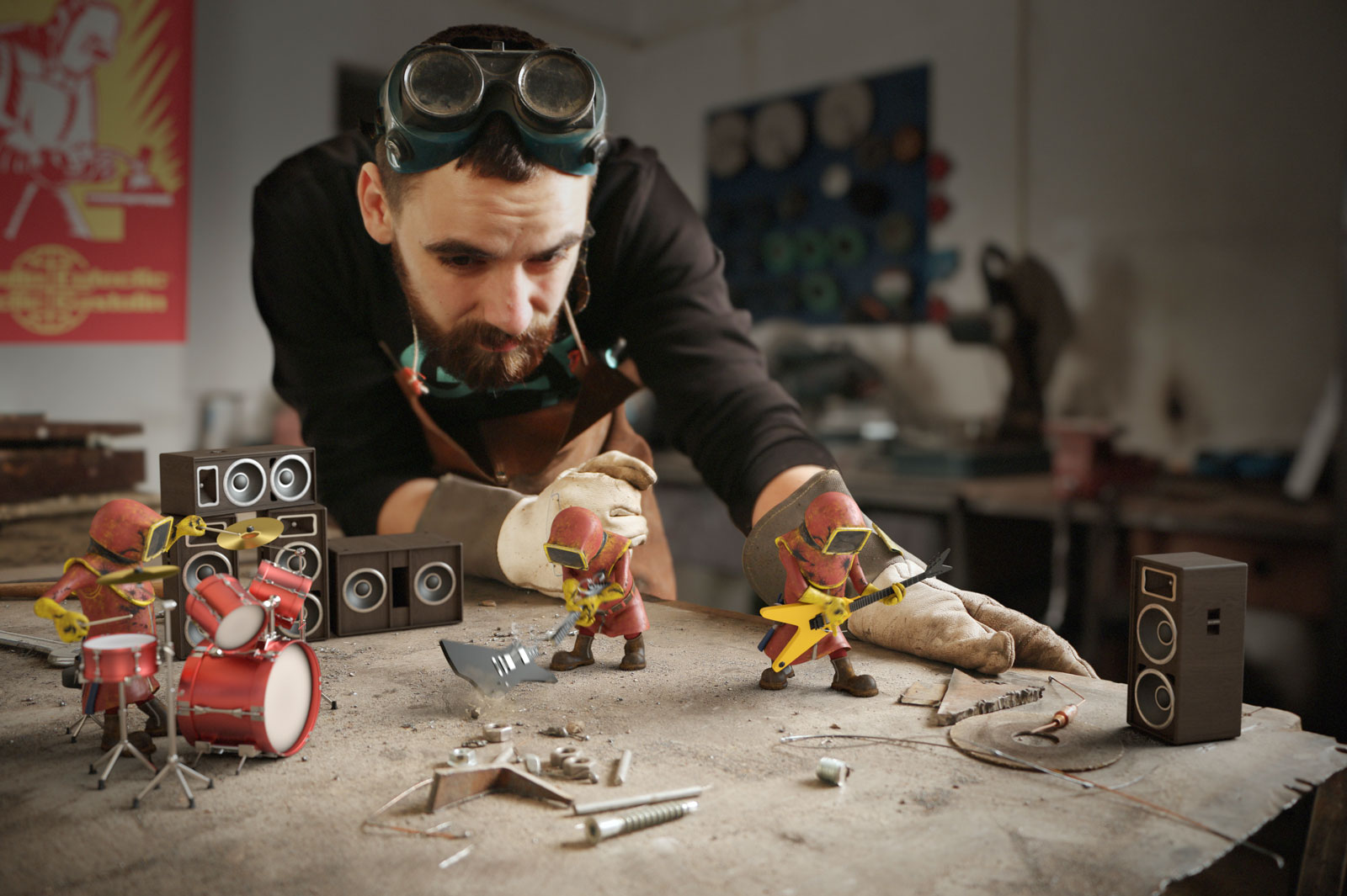 Castolin Eutectic 3D Pixar-Style Character - 3D Art Agency: Your One ...