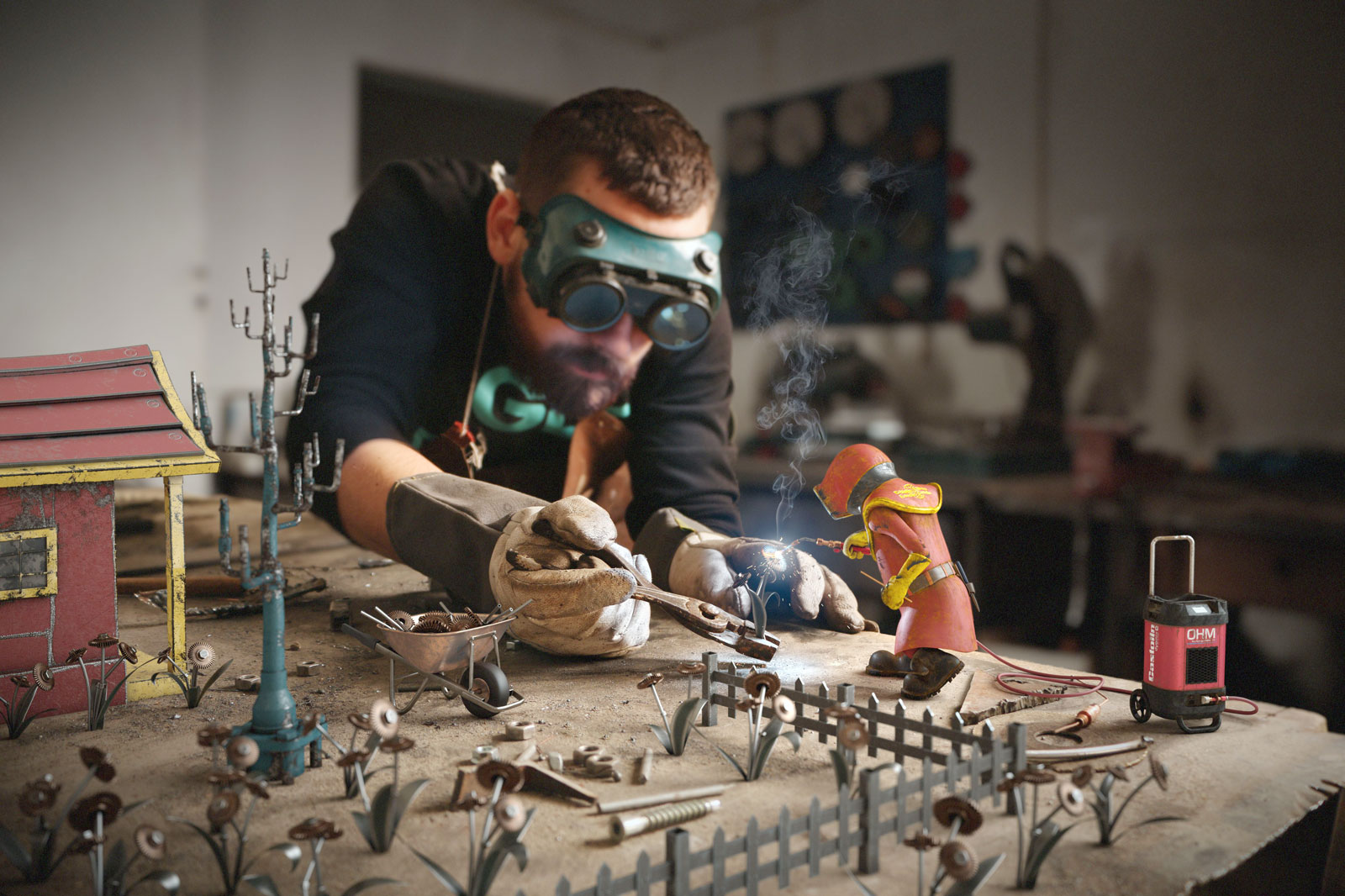 Castolin Eutectic 3D Pixar-Style Character - 3D Art Agency: Your One ...