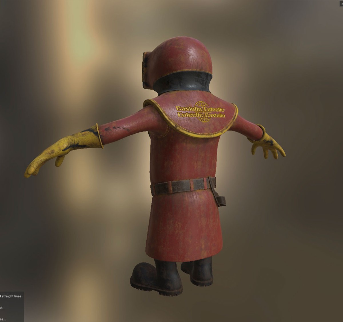 Castolin Eutectic 3D Pixar-Style Character - 3D Art Agency: Your One ...