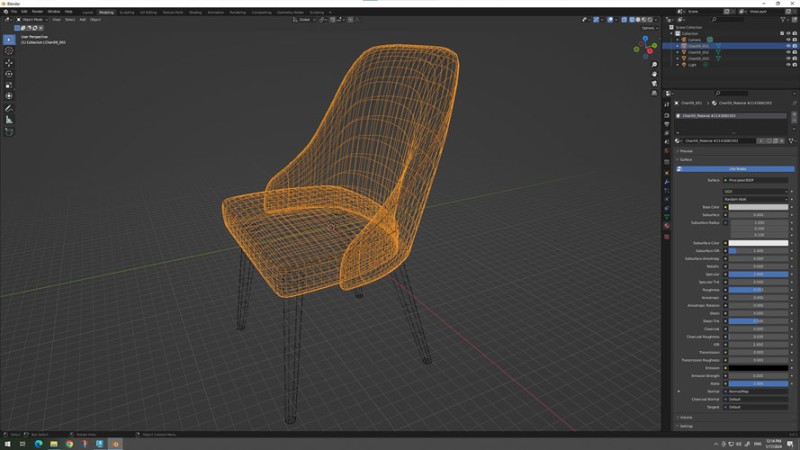Create photorealistic 3D chair models - 3D Art Agency: Your One-Stop ...